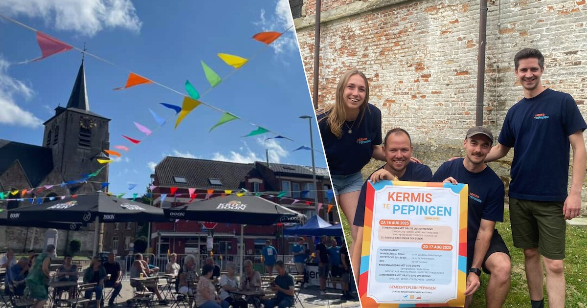 Van café-idee tot dorpsfeest: derde editie van Kermis Te Pepingen ...