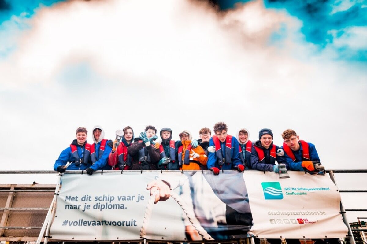 GO! De Scheepvaartschool zet maritieme carrières in de kijker tijdens ...