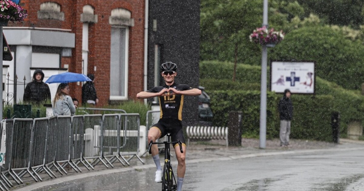 Michiel Hillen boekt mooiste zege van het seizoen: “Ronde van Vlaams ...