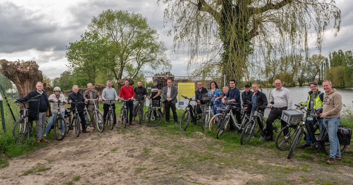 Nieuwe trage weg geopend tussen Kleine Noordstraat en domein Vossenberg ...