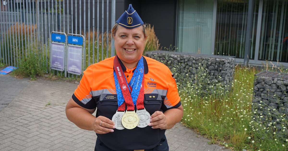 Commissaris Els (52) wint drie medailles op ‘Olympische Spelen’ voor ...