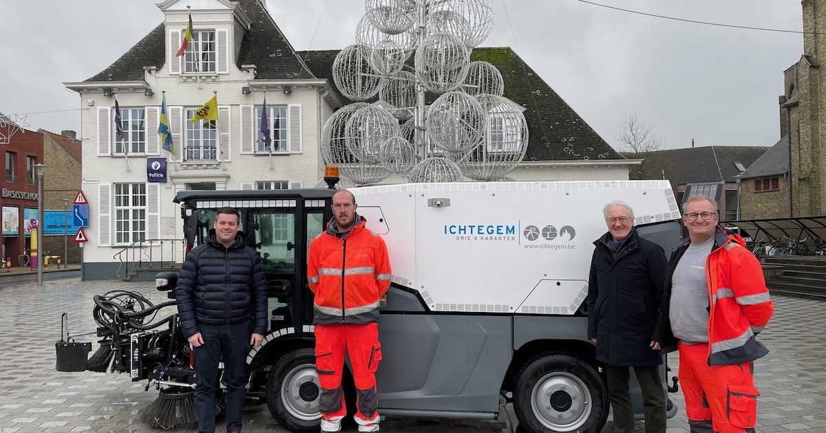 Lokaal bestuur investeert in nieuwe veegmachine | Ichtegem | HLN.be