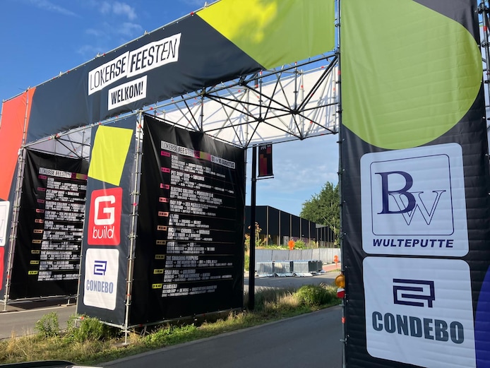 Lokeren maakt zich op voor tien dagen feest: festivalterreinen krijgen ...