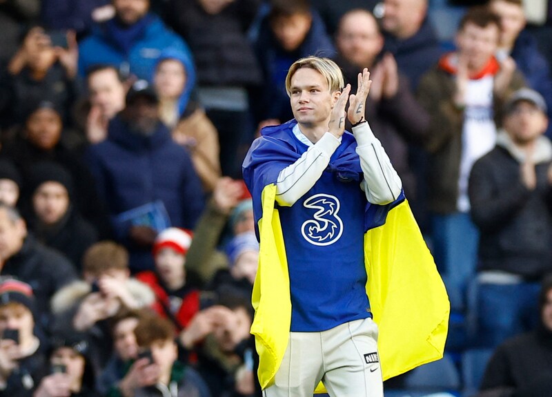 Bijna een vierde van de 100 miljoen die Chelsea voor Mudryk betaalt ...