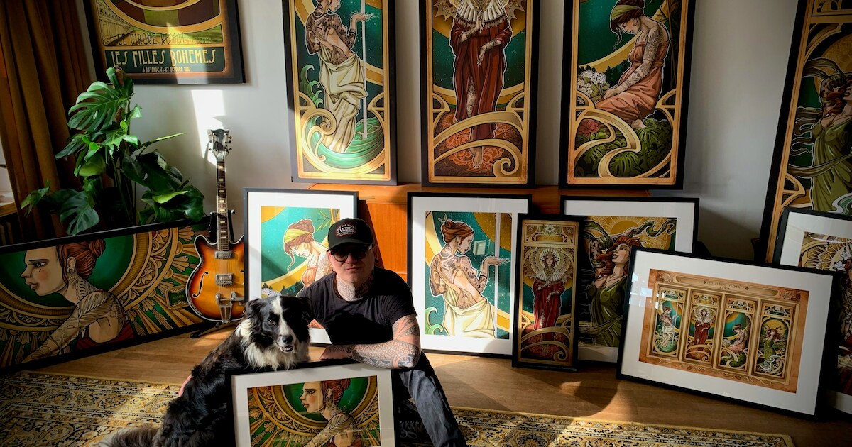 Tattoo-artiest Dagmar toont artistiek werk tijdens expoweekend ...