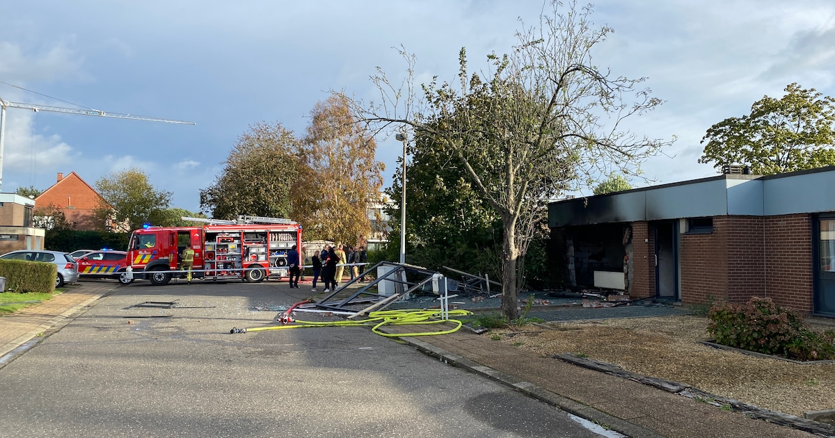 Voor- en achtergevel uit woning geblazen na ontploffing in Itegem: “Die ...