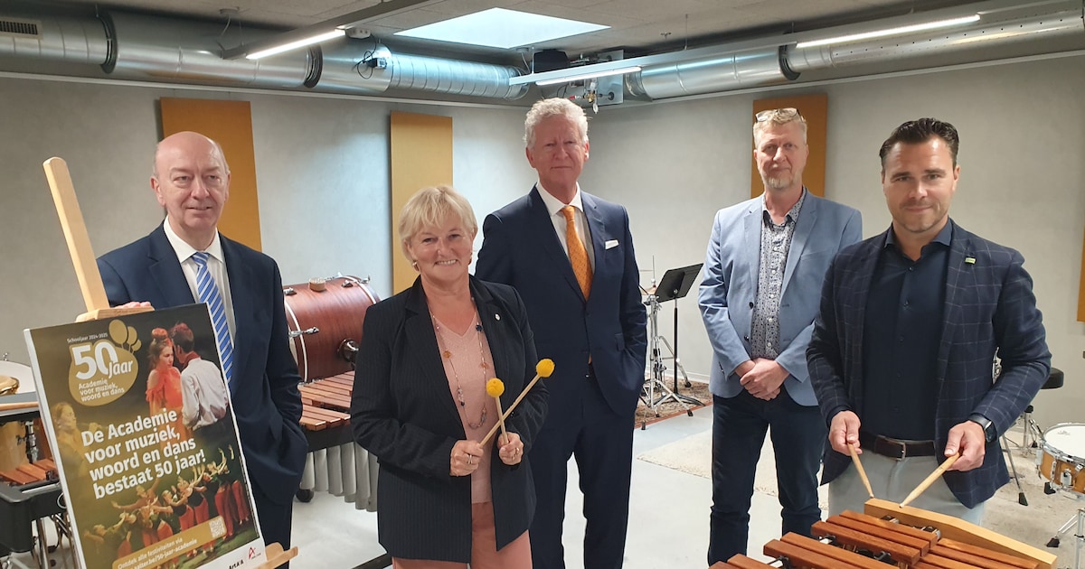 Gouden feestjaar voor 50 jaar Academie: “Gestart met 147 leerlingen, nu zijn er dat meer dan 1. ...