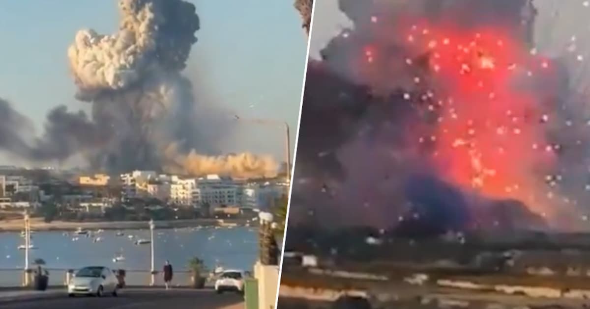 KIJK. Tal van explosies nadat vuurwerkfabriek op Malta in vlammen ...