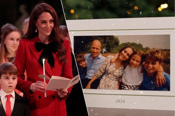Prins William en prinses Kate delen kerstkaart, maar missen jaarlijkse kerstlunch in Londen: “Te ...