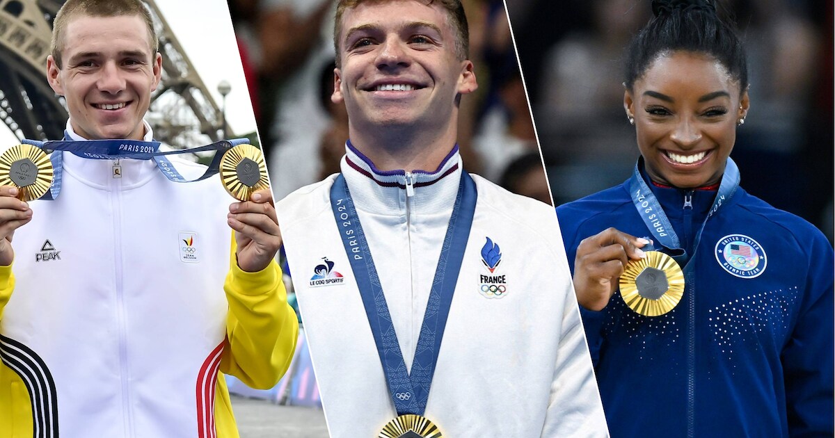 Van Evenepoel over Marchand tot Biles: de olympische helden na de ...