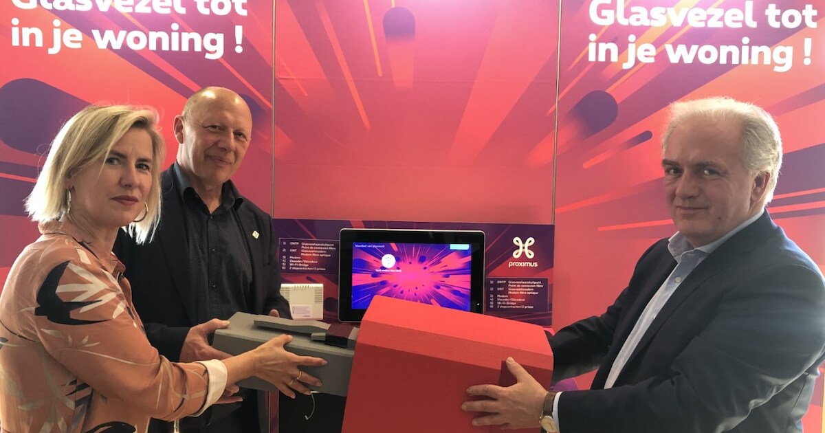 Proximus kiest in Zennestad voor snellere internetverbindingen dankzij ...