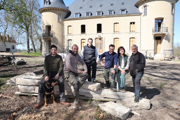 Er is nog véél werk: binnenkijken in Château Planckaert, waar onze ...