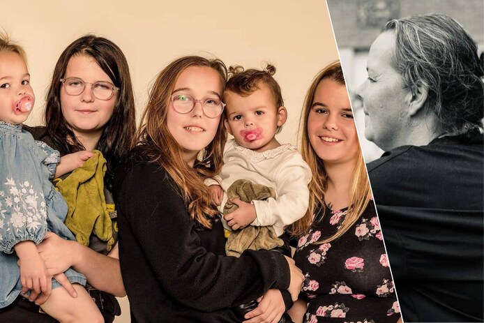 Melanie (44) uit Ieper overlijdt onverwacht en nu moeten haar vijf ...