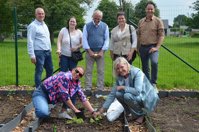 Eerste volkstuintjes in Haaltert geopend op weide Scheerlinck ...