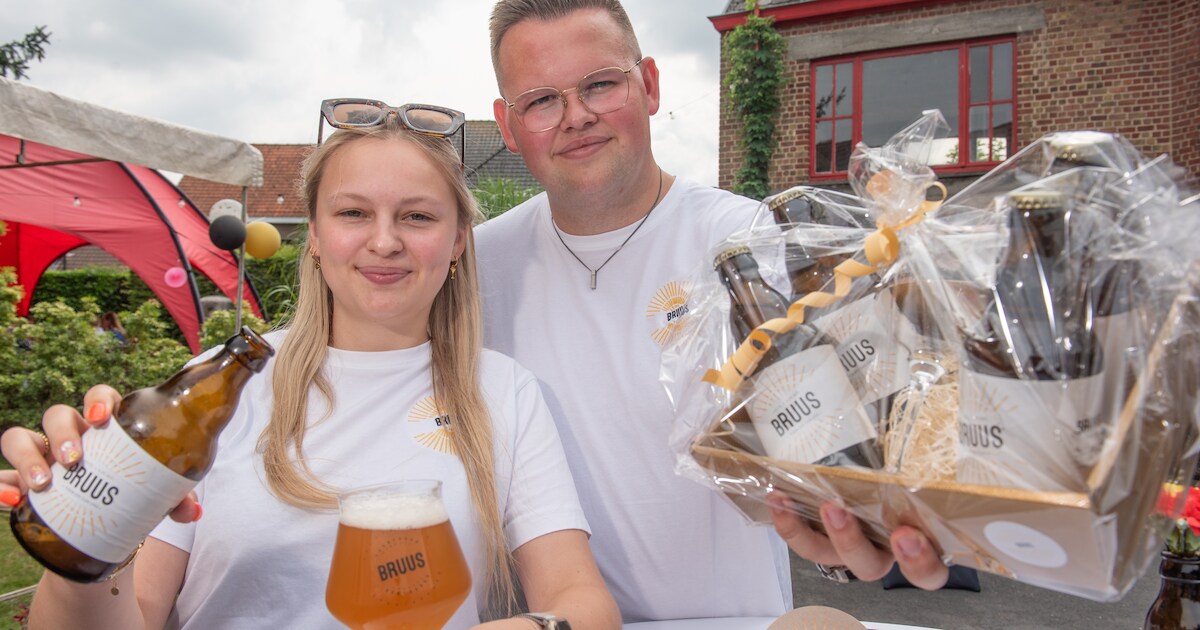 “Het idee was eerst niet meer dan een grap tussen pot en pint”: Anaïs (19) en broer Mathis (22 ...