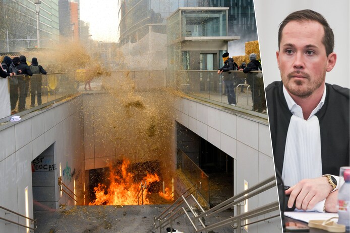 “Weet u wel wat vuur doet in een tunnel?”: betoger die brandbom gooit ...