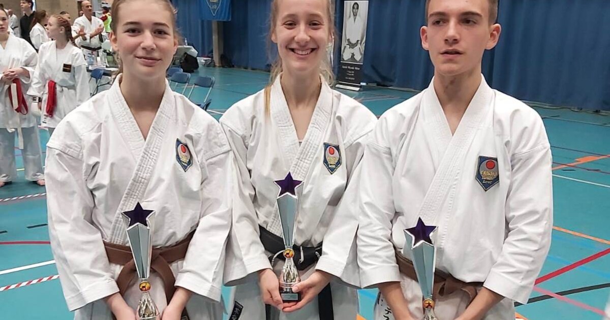 Karateclub Taisho Lede profiteert van thuisvoordeel en behaalt drie ...