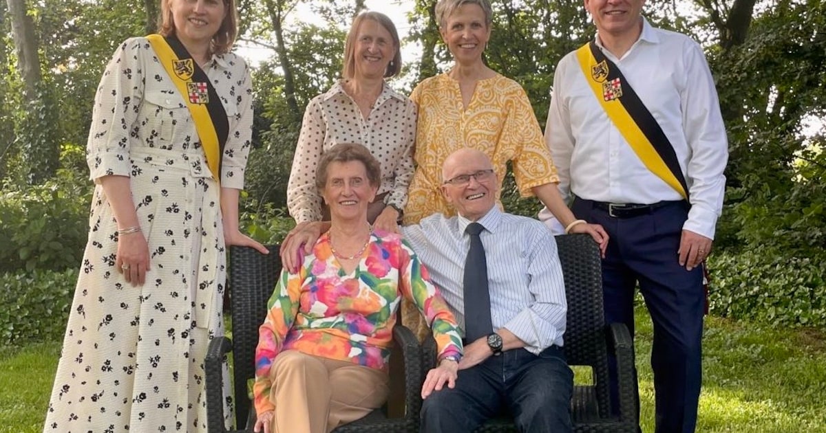 Firmin en Maria vieren platina huwelijk in Assenede | Regio | HLN.be