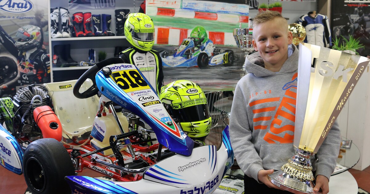 Is de nieuwe Lewis Hamilton een Vlaming? 11-jarige Ean wordt tweede op ...