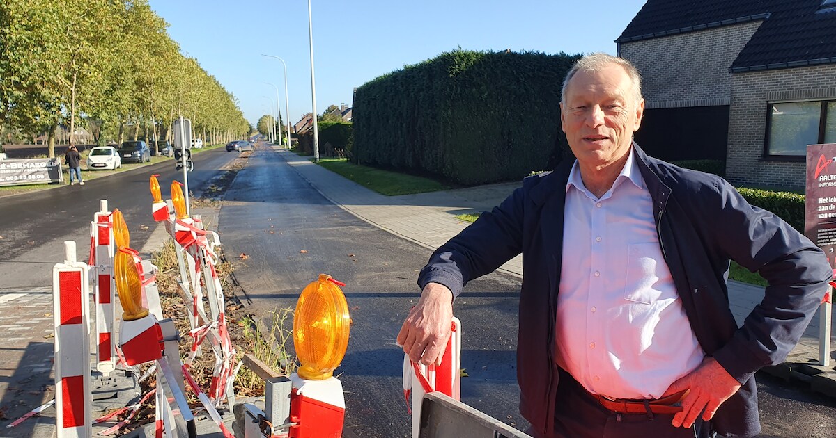 Moerstraat weer open, en daarmee zit laatste grote werf van Patrick Hoste (67) erop: “Ze mogen ...