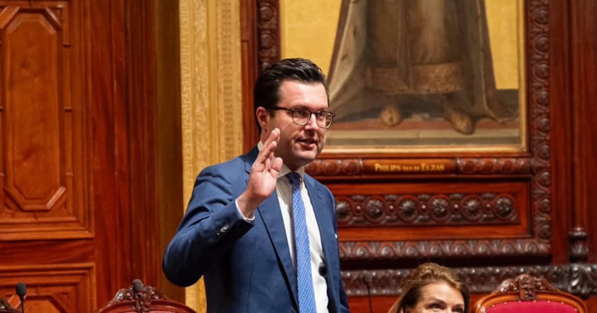 Vlaams Parlementslid en Brugs gemeenteraadslid Jasper Pillen (Open Vld ...