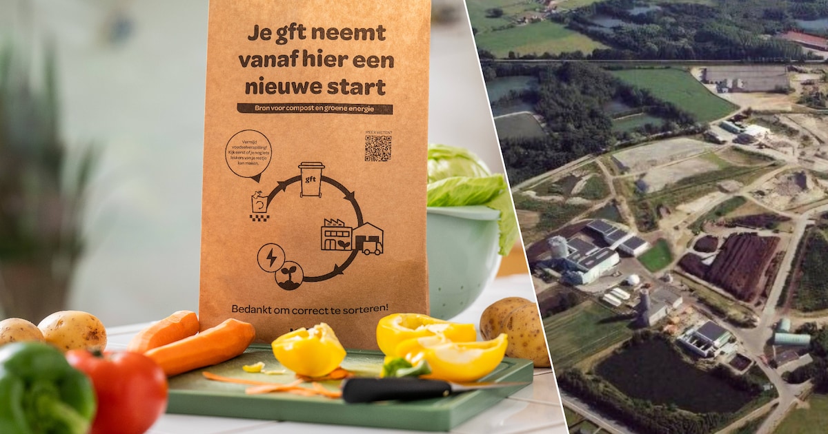 IGEAN verbiedt (bio)plastic composteerbare zakjes in de gft-container en biedt een papieren ...