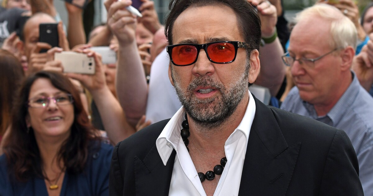 Nicolas Cage boekte ooit extra vliegtuigstoel voor de denkbeeldige ...