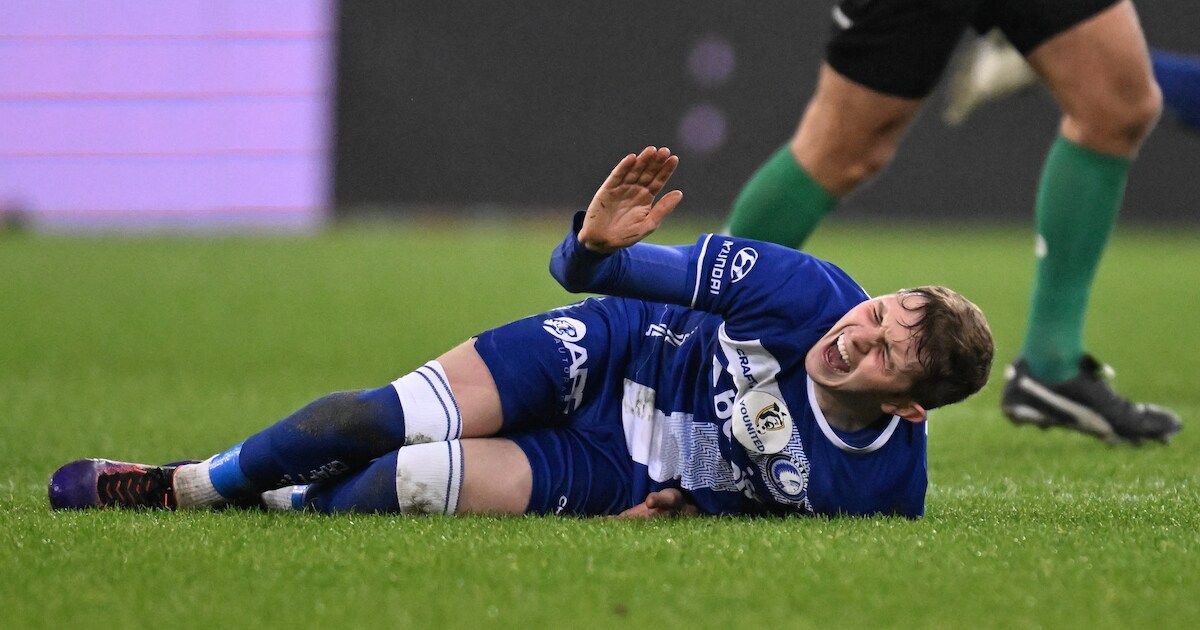 Einde seizoen voor AA Gent-spits Max Dean door kruisbandblessure | Belgisch Voetbal | hln.be