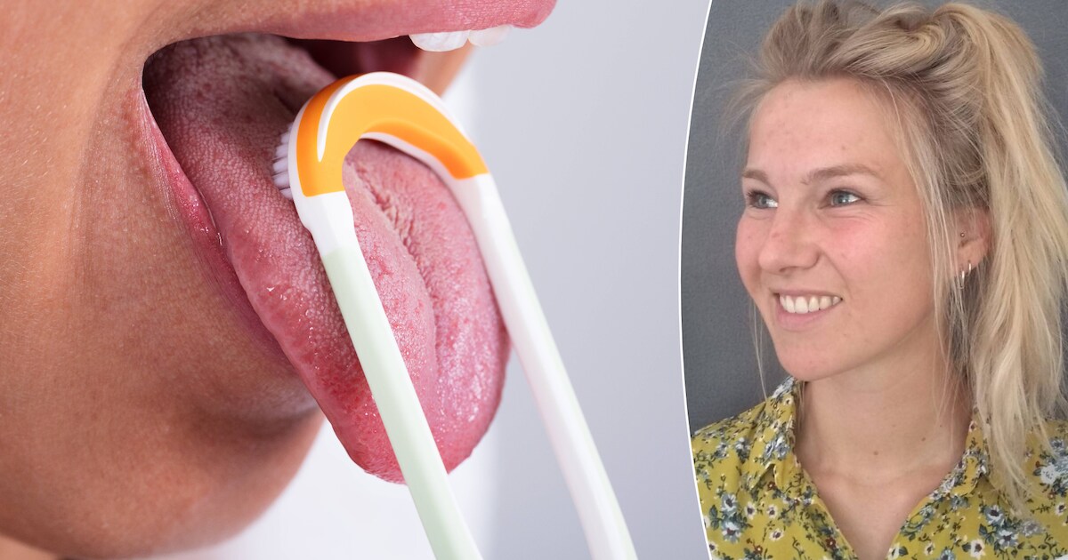 Waarom je jouw tong ook best dagelijks reinigt: “Het verhelpt én ...
