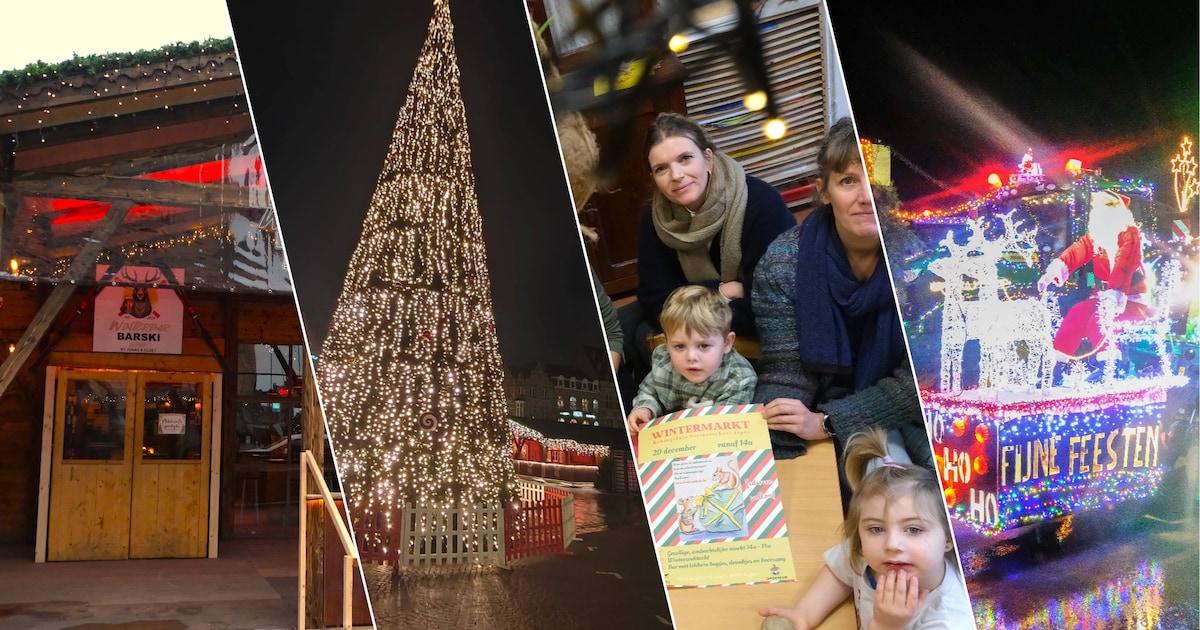 Een heus kerstdorp, een ijspiste en een 21 meter hoge boom: alles wat ...