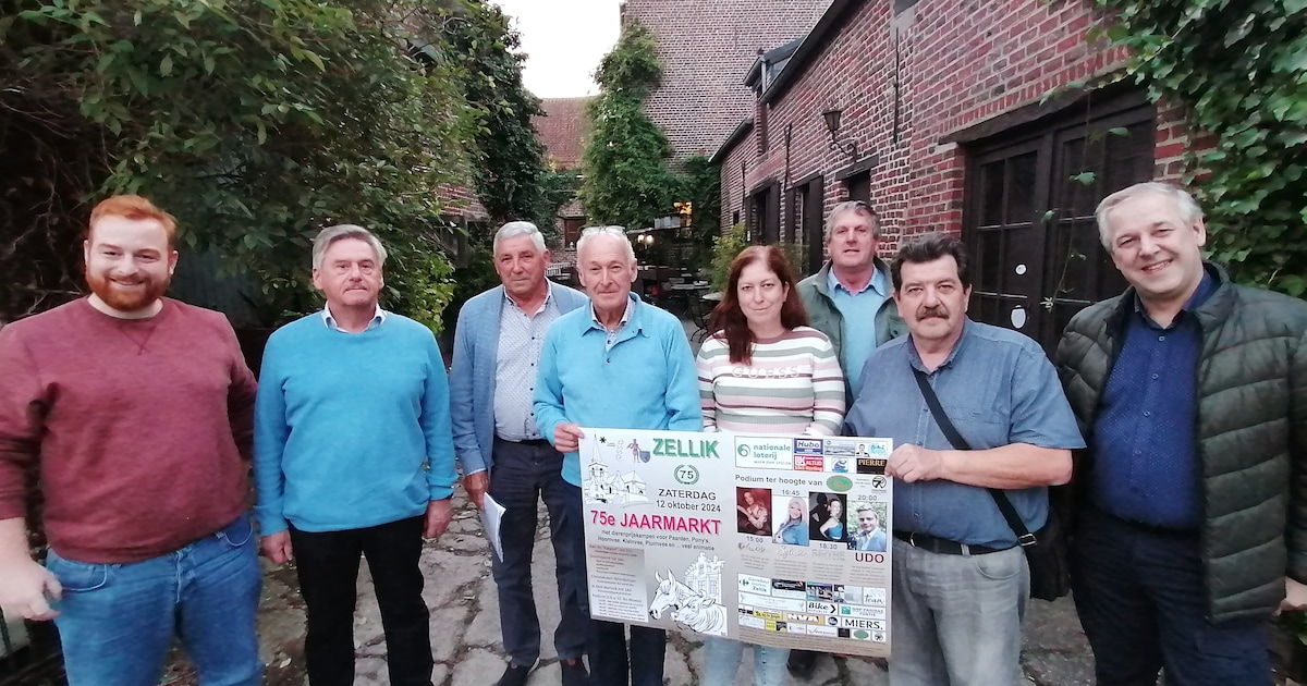 Jaarmarkt in Zellik viert zijn 75ste verjaardag | Asse | HLN.be