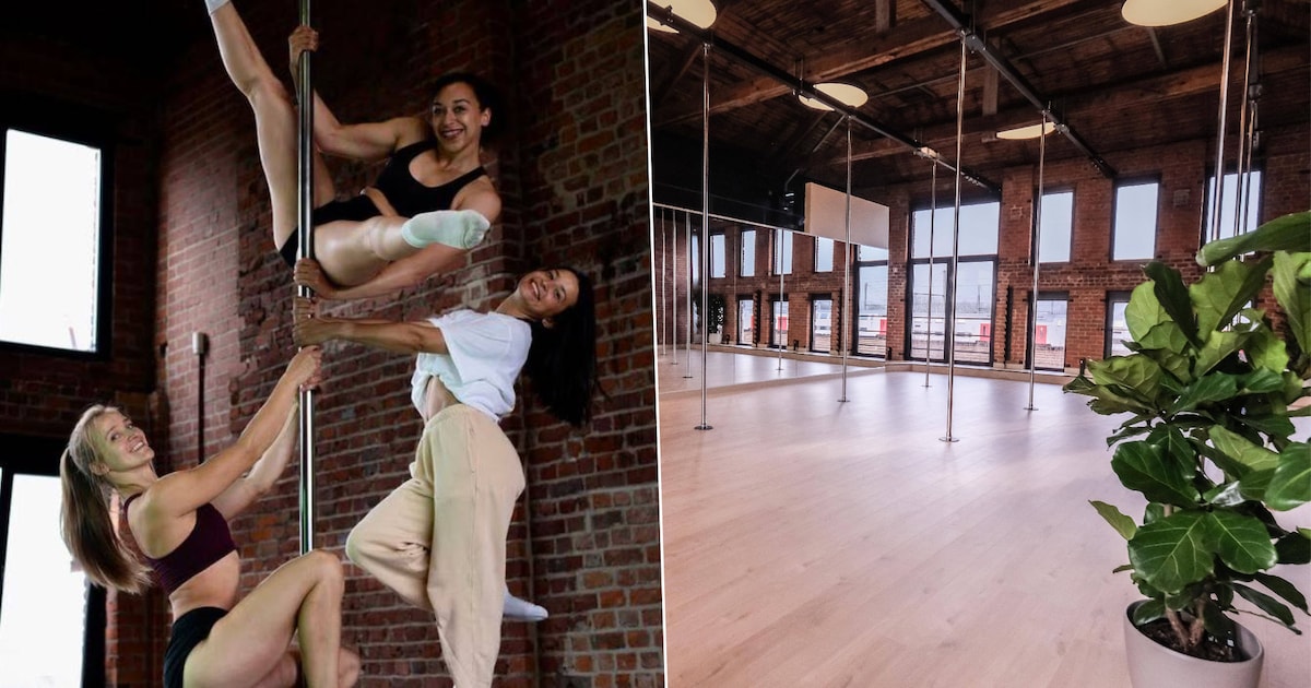 Met Pole District 85 opent grootste paaldansstudio van Kortrijk: “Het is super badass om te doen ...