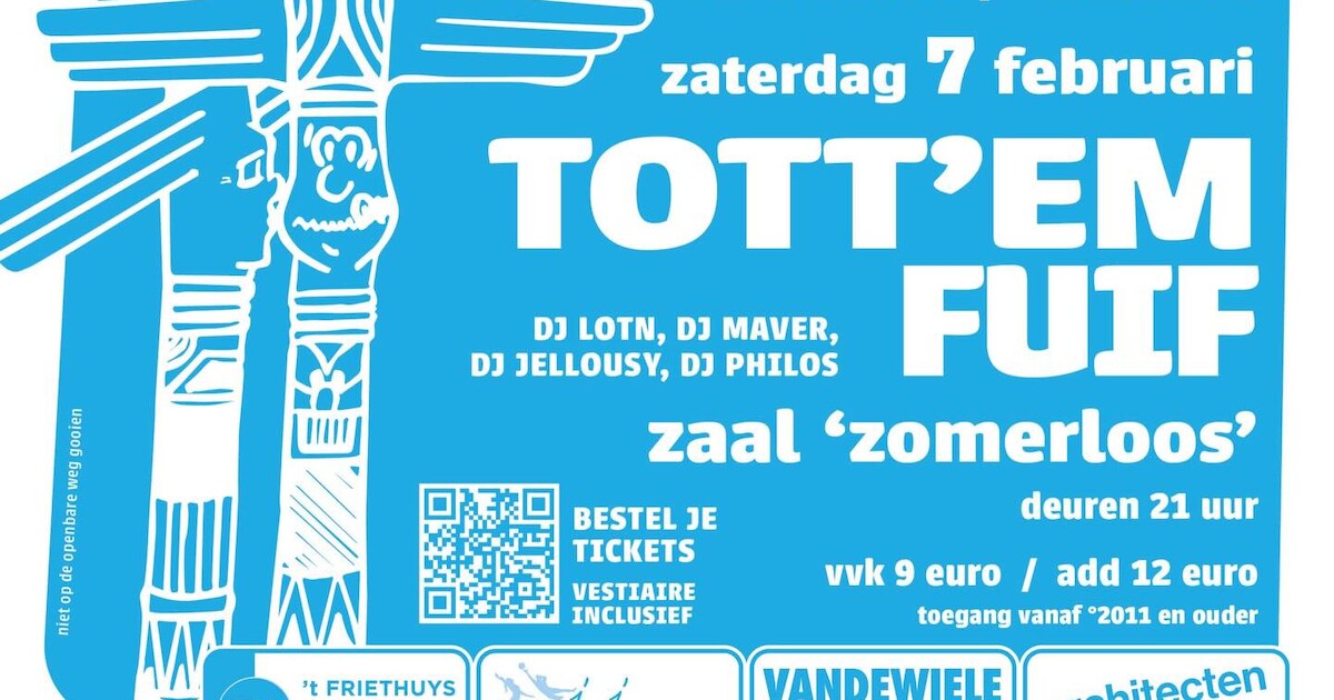 KSA Gistel organiseert nieuwe editie van TOTT’EM FUIF | Regio | HLN.be