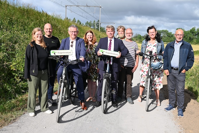 Fietsers en wandelaars kunnen voortaan passeren langs natuurgebied de ...