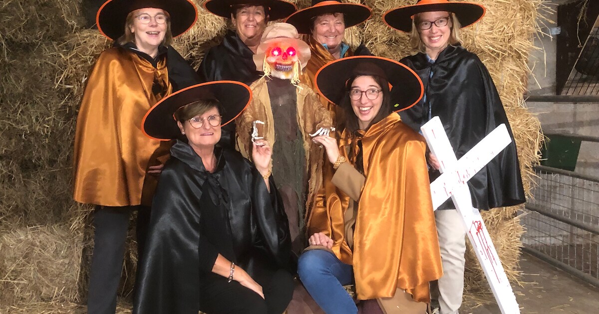 Dames van Ferm laten Gits griezelen met eerste halloweenwandeling ...