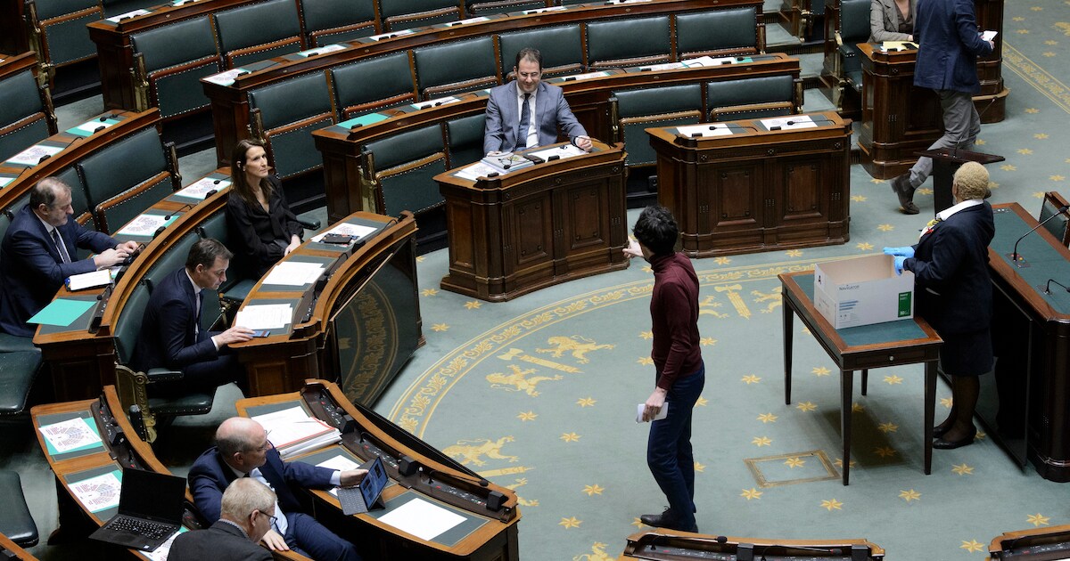 Regering-Wilmès krijgt steun van negen partijen: “Angst om geïnfecteerd ...