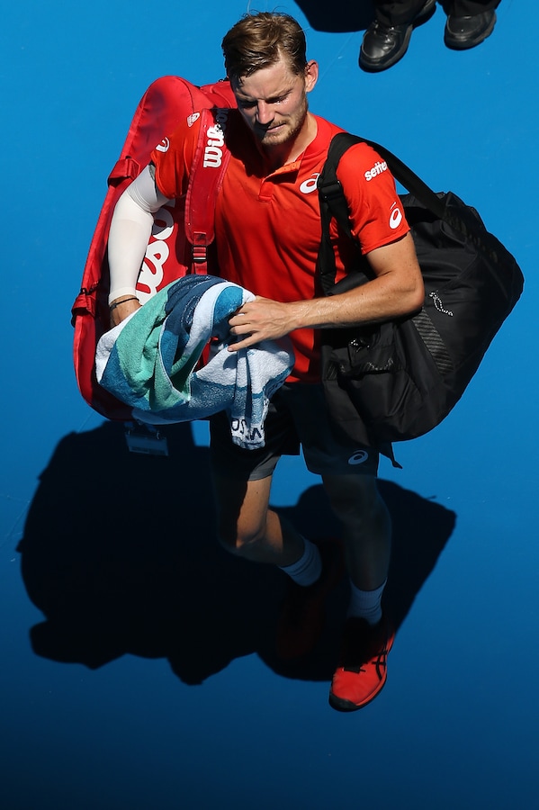 David Goffin moet koffers pakken, Rus Medvedev te sterk in drie sets ...