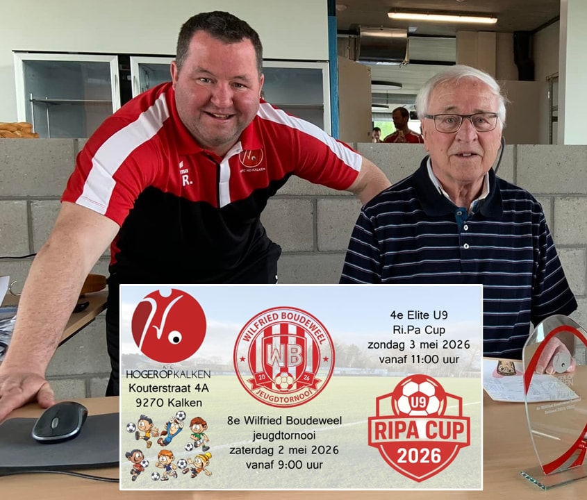 KFC HO Kalken pronkt met topaffiche voor ‘Wilfried Boudeweel ...