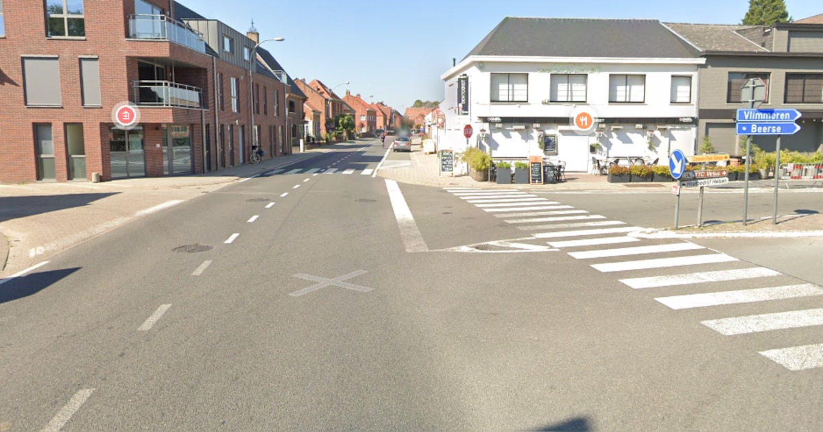 Wegverzakking op kruispunt Wechelderzande | Ravels | HLN.be