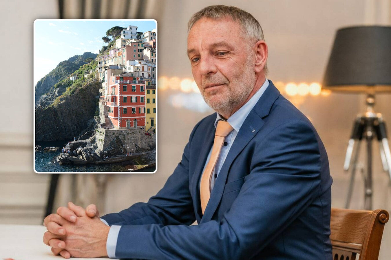 De vakantieplannen van burgemeester Luc Vander Meeren van Wortegem ...