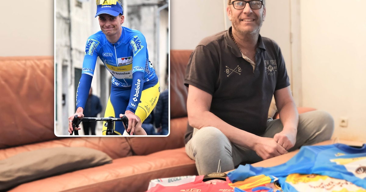 Kristof (51), vader van profrenner Victor Vercouillie, heeft nog 1 jaar ...