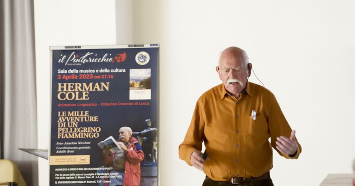 Auteur Herman Cole te gast in Toscaanse zusterstad Lucca | Sint-Niklaas ...