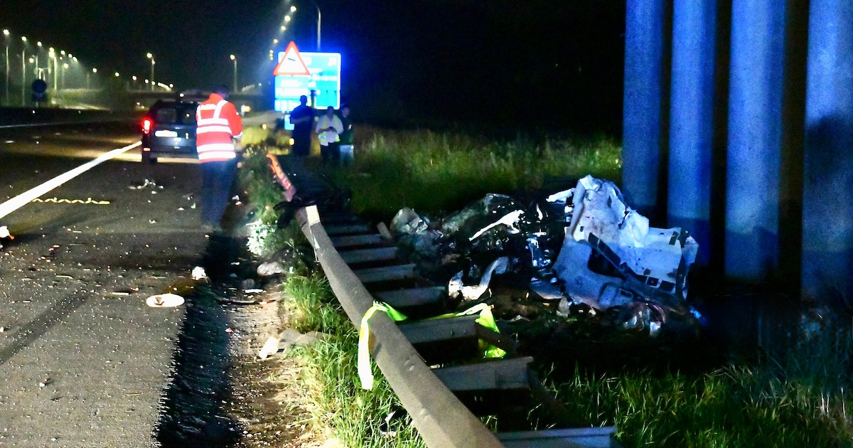 Man overleeft klap tegen brugpijler langs E403 in Ardooie niet ...