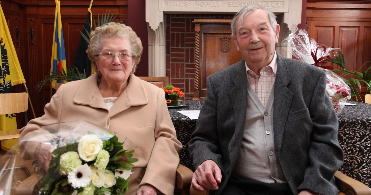 Jean en Marcella zijn zeventig jaar getrouwd | Regio | HLN.be