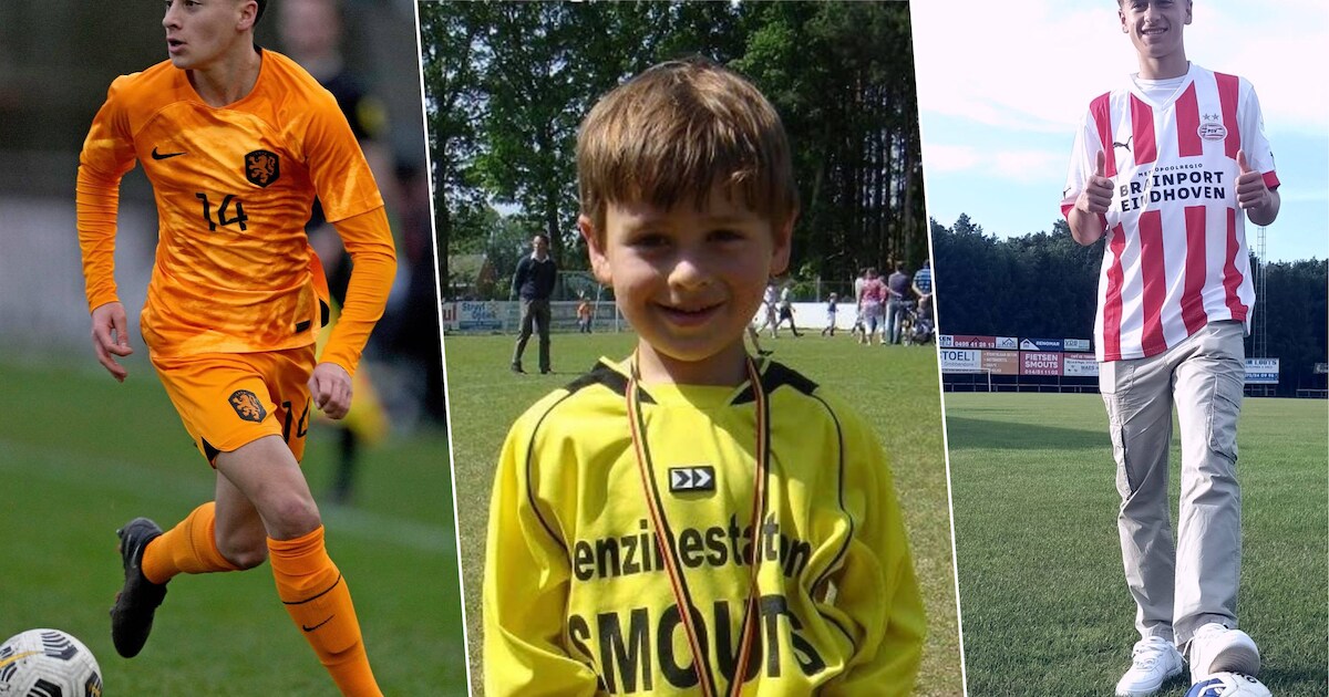 Samuel (17) tekent profcontract bij Nederlandse topclub PSV Eindhoven ...