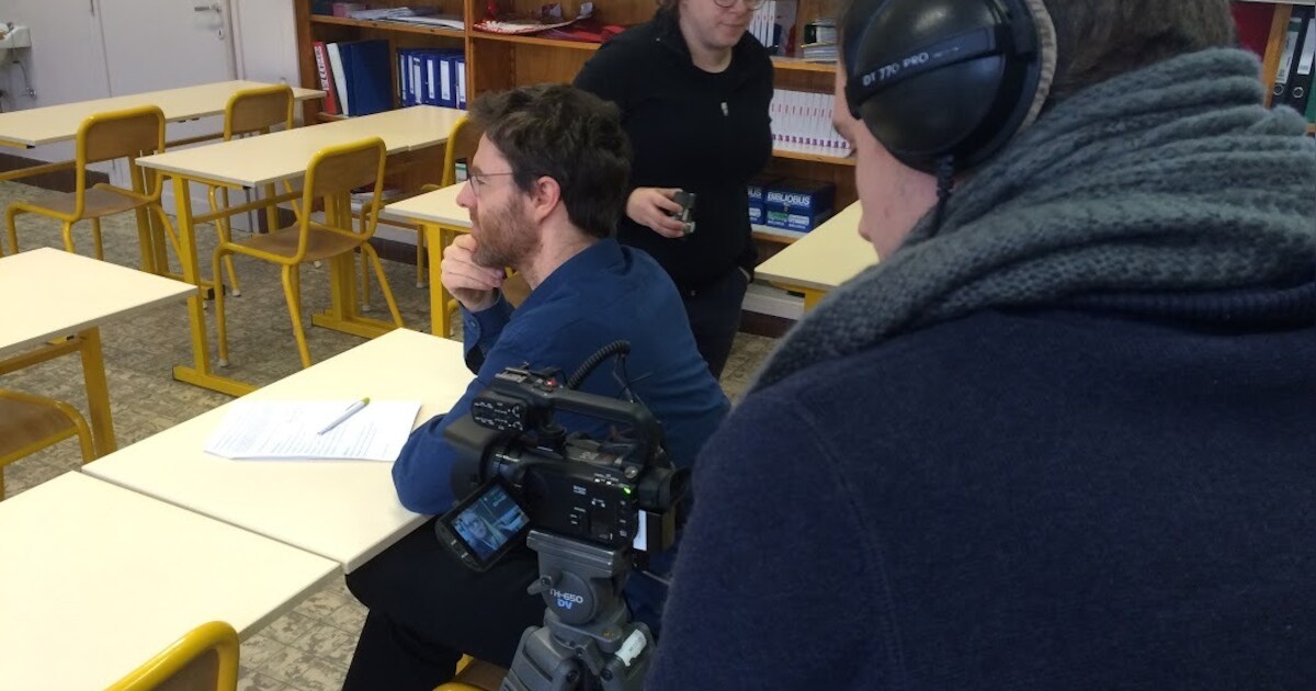 Cameraploeg filmt in Go!Middenschool | Ieper | hln.be