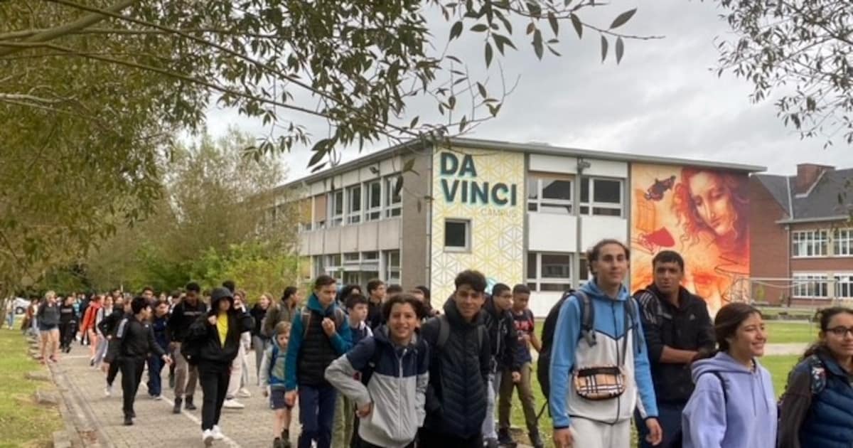 Voor de twintigste keer zijn de derdejaars van Da Vinci op wandel in de ...