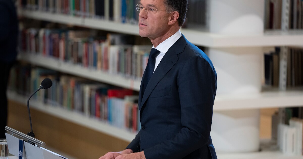 Nederlandse premier Mark Rutte biedt excuses aan voor Nederlands ...