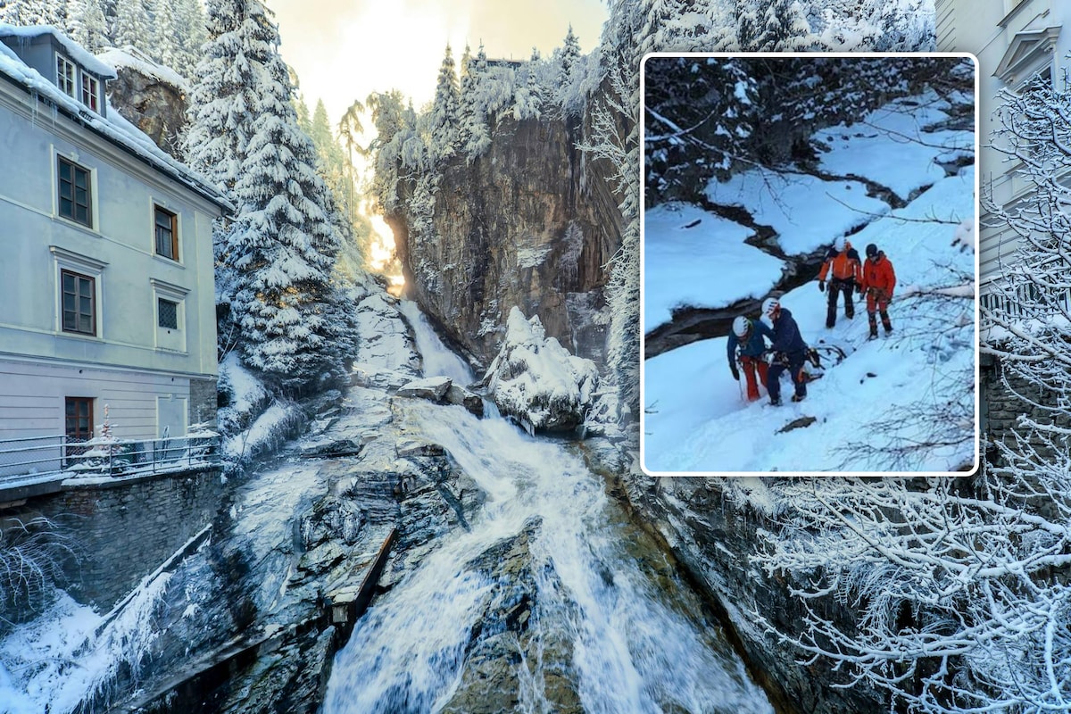 Toerist (57) “doodgevroren” bij beroemde Oostenrijkse waterval ...