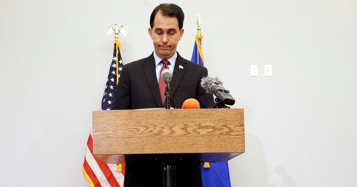 Republikein Scott Walker stapt uit presidentsrace | Buitenland | hln.be